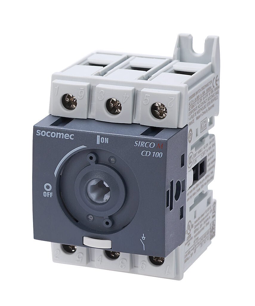 Socomec 22003009 SIRCO M2 CD 3X100A Universal load break switch body ...
