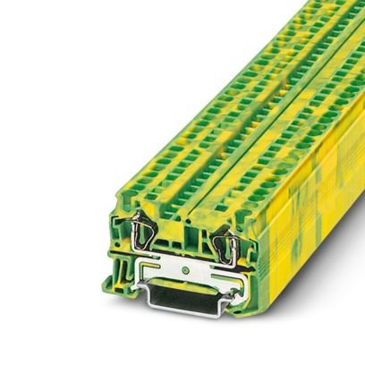 3031380 Phoenix Contact ST 4-PE - Spring cage ground terminal block ...
