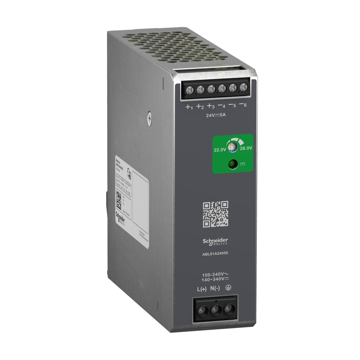 Schneider ABLS1A24050 Regulated Switch Power Supply, ABL8 Modicon 24VD ...