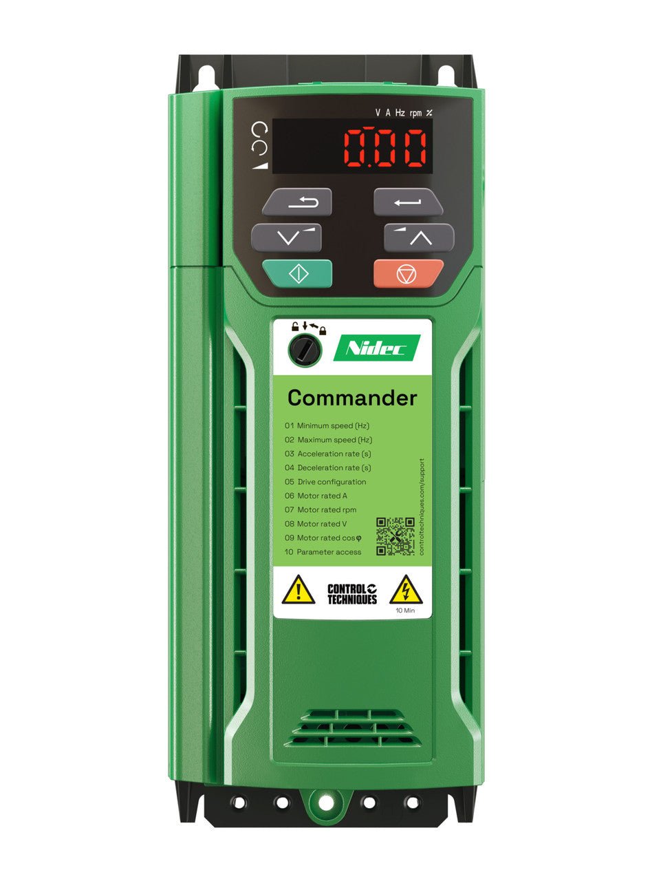 Nidec C300-03400056A10100AB100 Commander C300 VFD 2.2kW 3Ph 400V ...