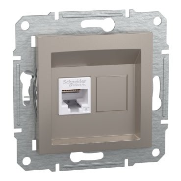 EPH4700169 Schneider Electric Asfora - Data Socket UTP RJ45 Cat6, WO F ...
