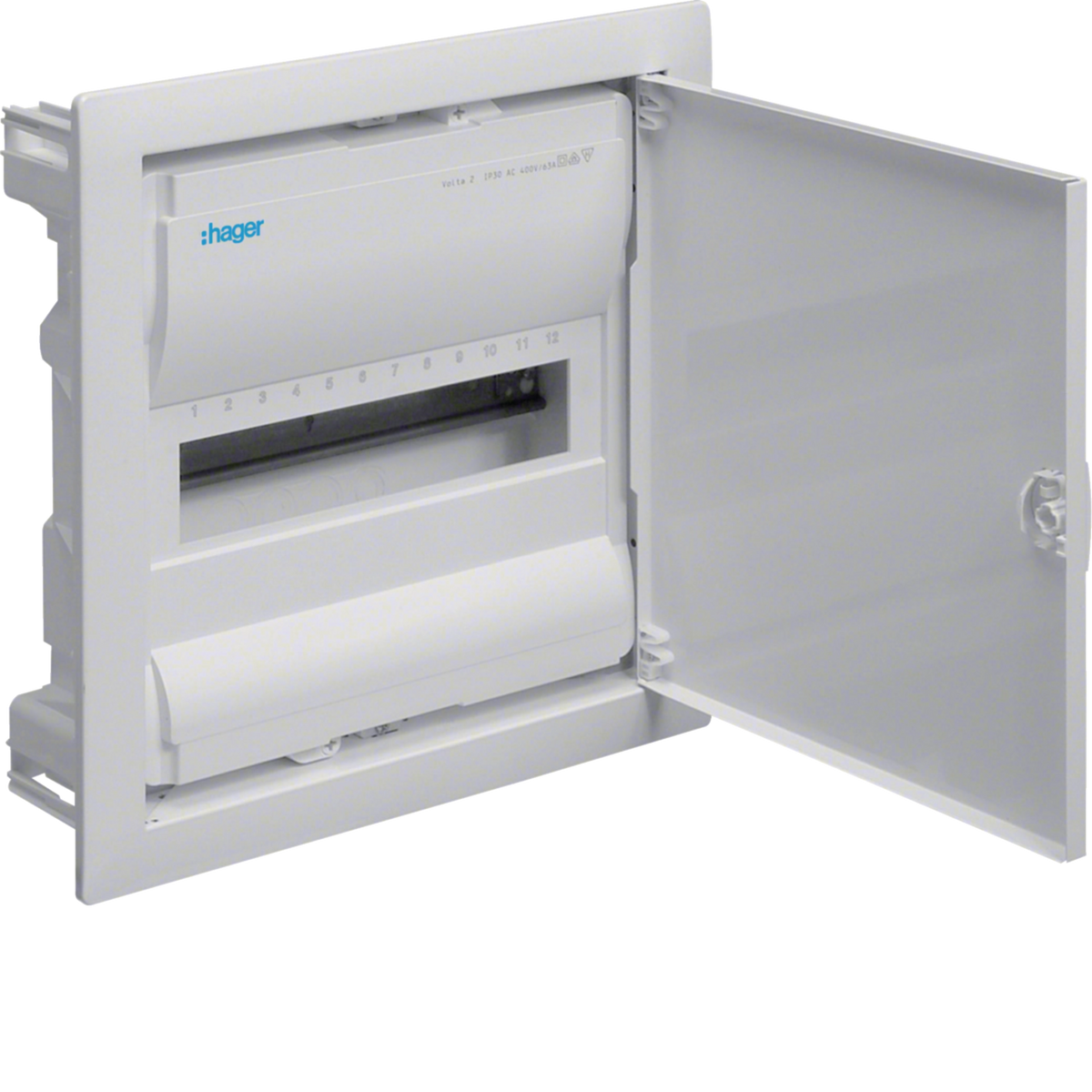 Hager VU12NE FW Distribution Box Module IP30 surface-mounted — Gabby ...