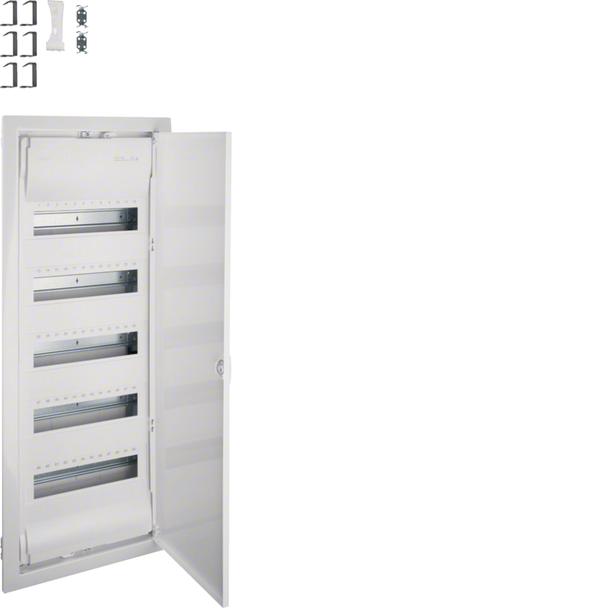 Hager VU60NE FW Distribution Box Module IP30 surface-mounted — Gabby ...