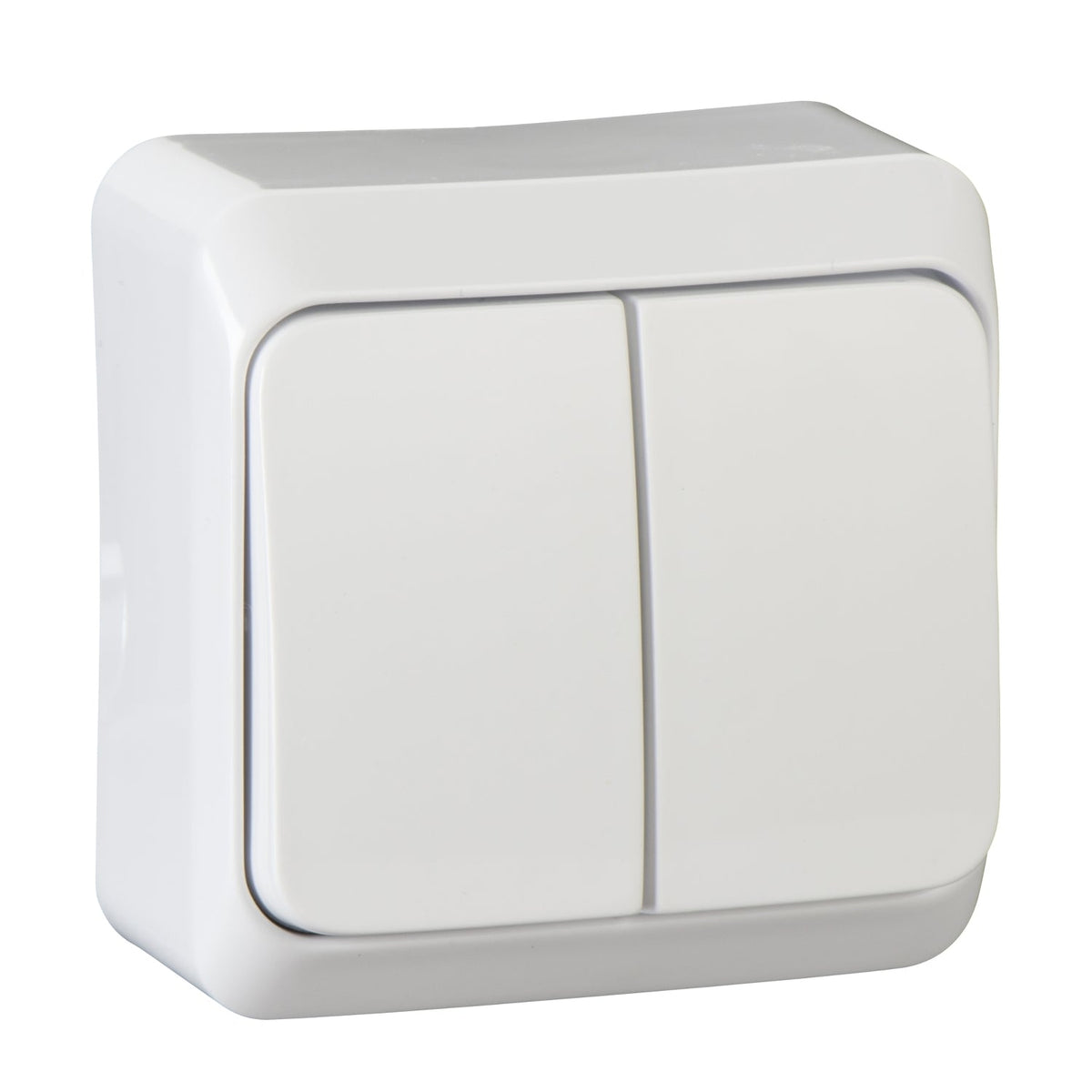 Schneider WDE001050 PRIMA 2-Circuit Switch 10AX IP20 White — Gabby Electric